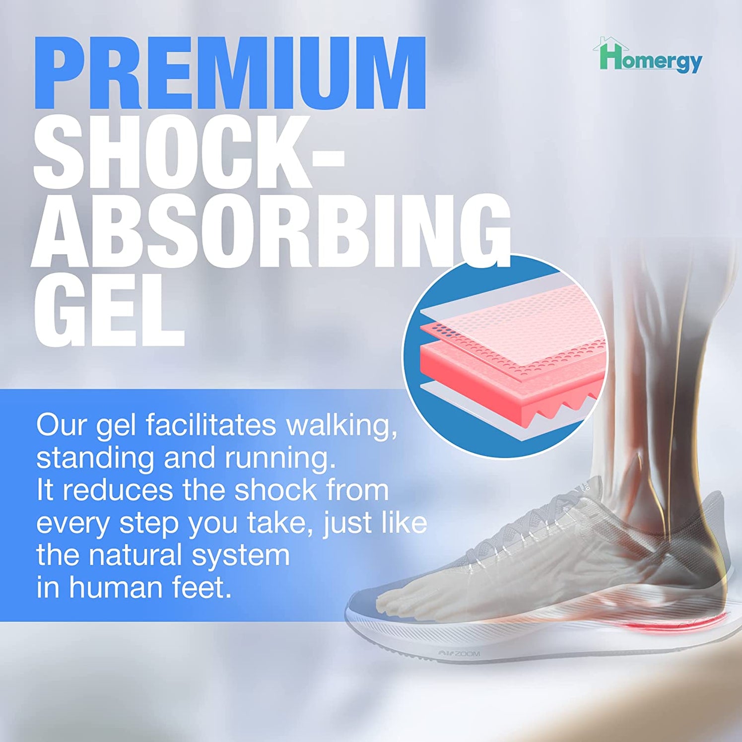 EOEO Jelly Heels - Get pain relief for your feet in seconds! | Easy On ...